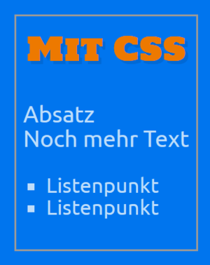 HTML und CSS/CSS – ZUM-Unterrichten